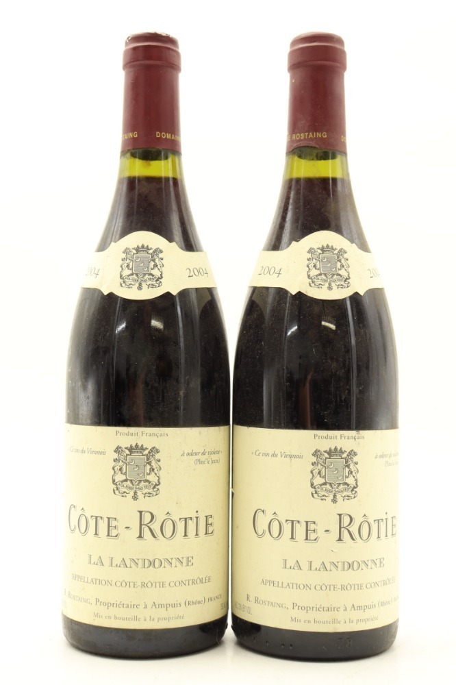 (2) 2004 Domaine Rene Rostaing Cote Rotie La Landonne, Rhone [JR17.5]