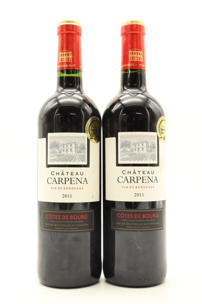 (2) 2011 Chateau Carpena, Cotes de Bourg
