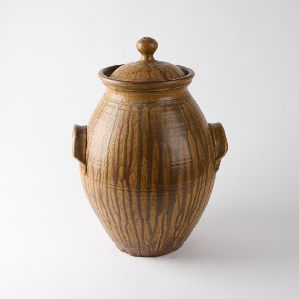 A Large Chester Nealie Lidded Floor Pot