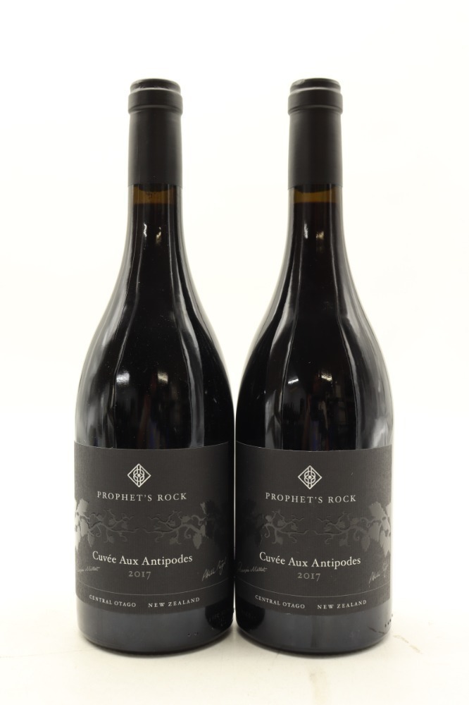 (2) 2017 Prophet's Rock 'Cuvee Aux Antipodes' Pinot Noir, Central Otago ...