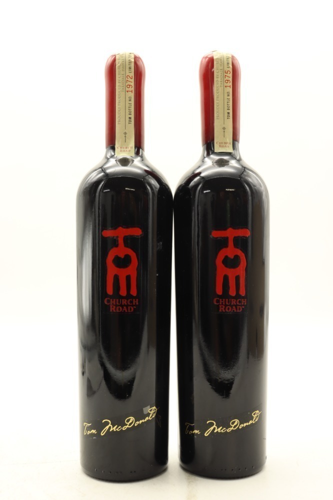 (2) 2009 Church Road Tom Merlot Cabernet Sauvignon, Hawkes Bay [BC95]