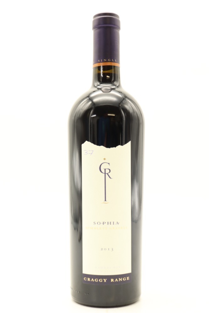 (1) 2013 Craggy Range Sophia Merlot, Gimblett Gravels [JR17] [BC98]