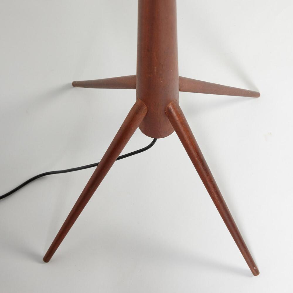 A Mid-Century Rocket Floor Lamp