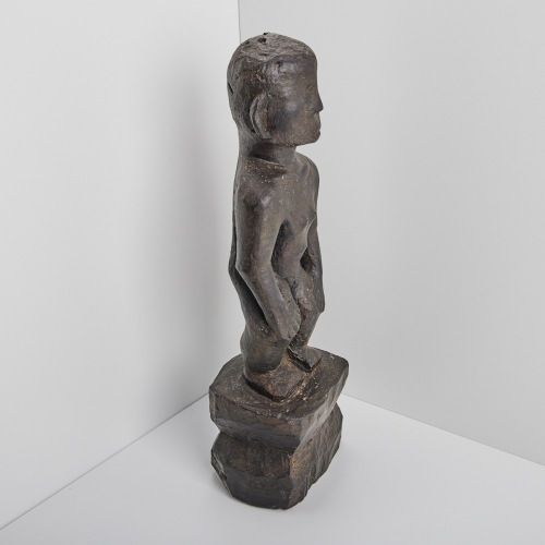 A Bulul Rice Guardian Figure, Ifugao, Phillipines