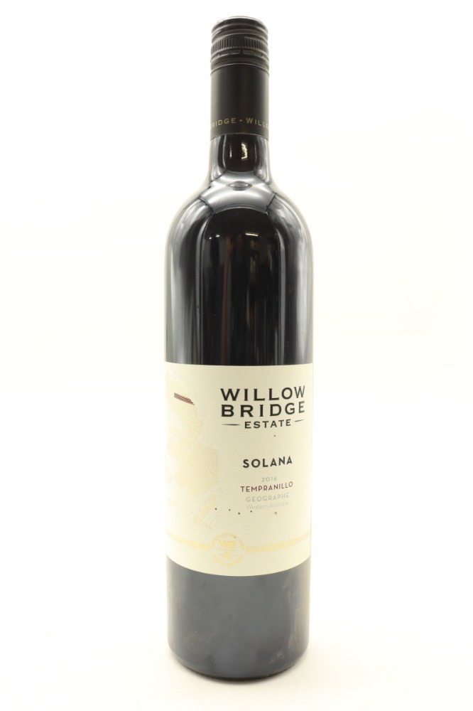 (1) 2016 Willow Bridge Estate 'Solana' Tempranillo, Geographe