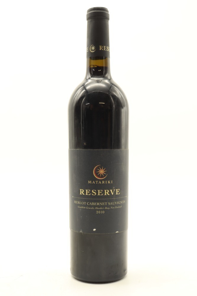 (1) 2010 Matariki Reserve Merlot - Cabernet Sauvignon, Gimblett Gravels