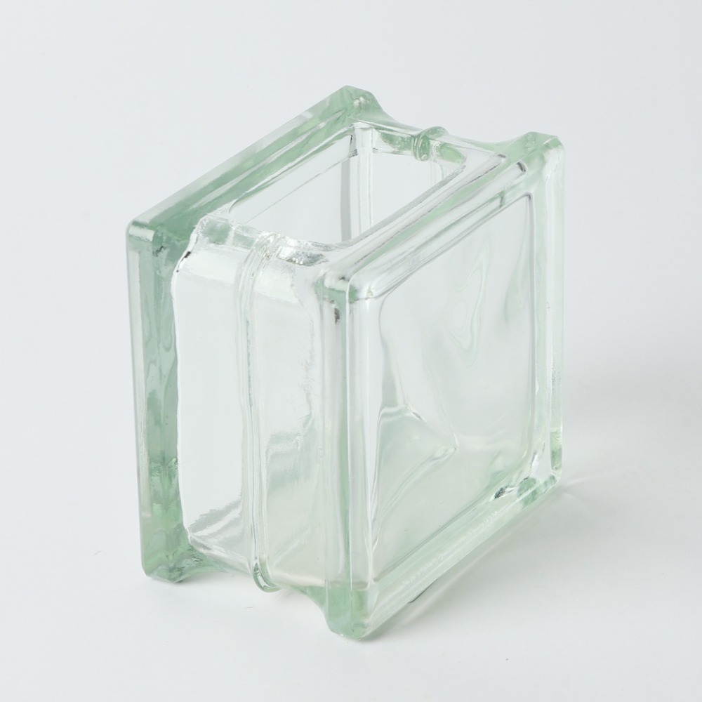 A German Glass Brick Vase