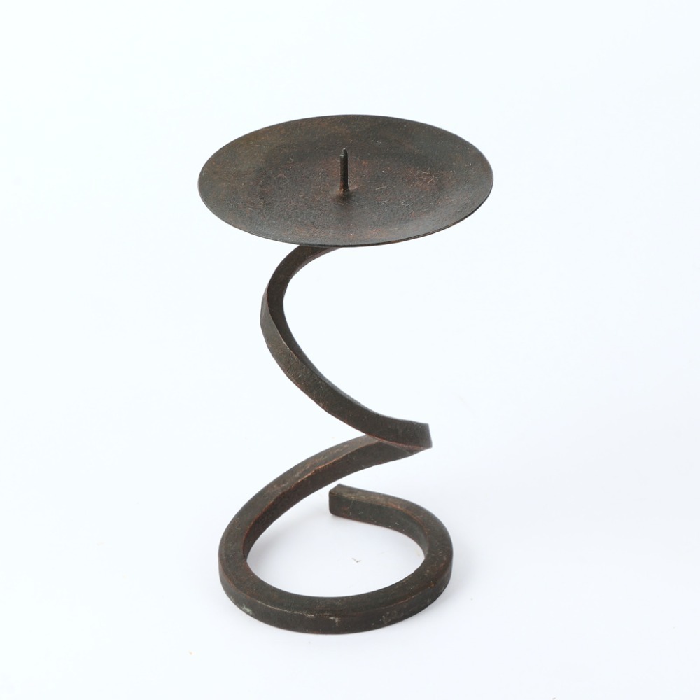 A Swirl Base Candelabra