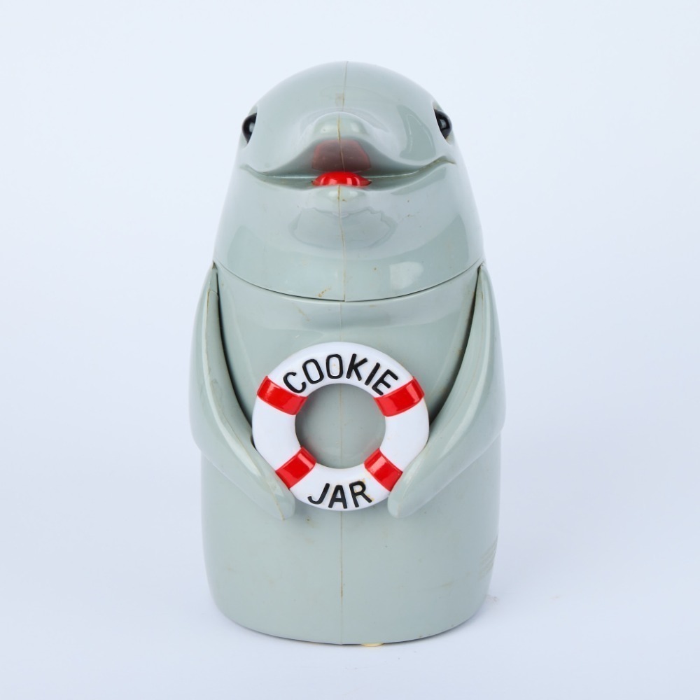 A Noisy Dolphin Cookie Jar