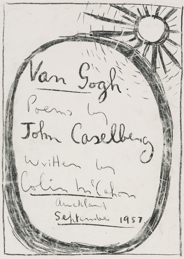 COLIN MCCAHON Van Gogh: Poems by John Caselberg