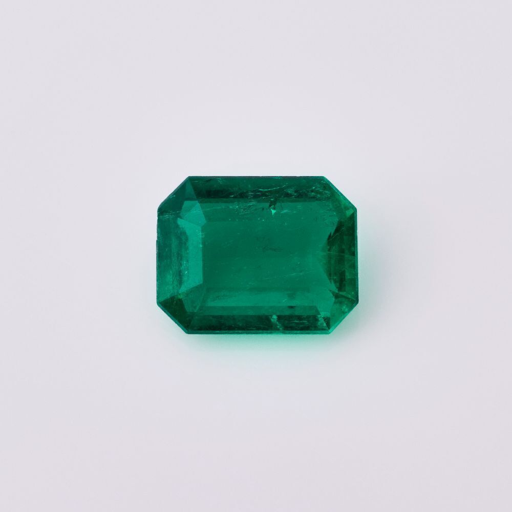 Loose .97ct, Emerald cut, Colombian Emerald
