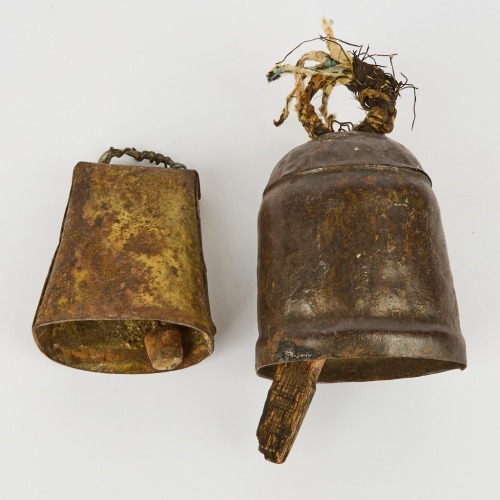 A Pair of Vintage Cow Bells