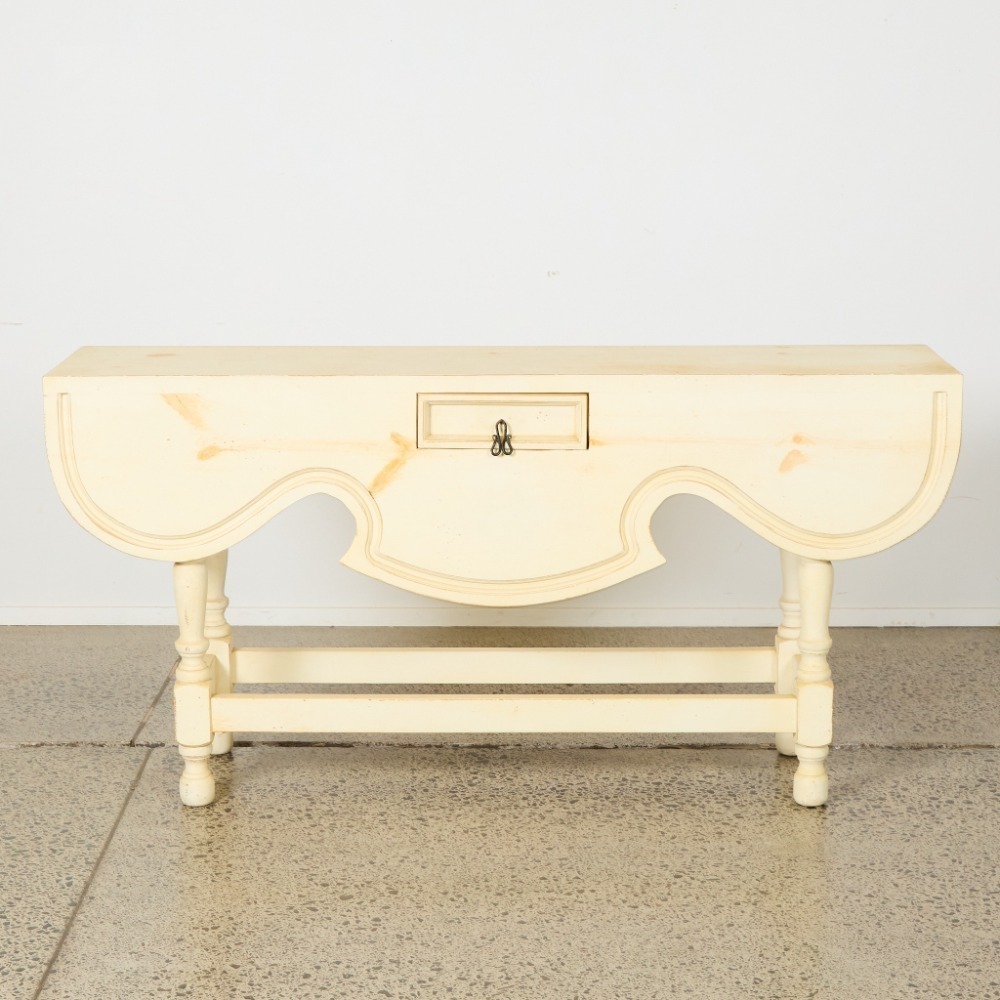 A French Provincial Style Console Table