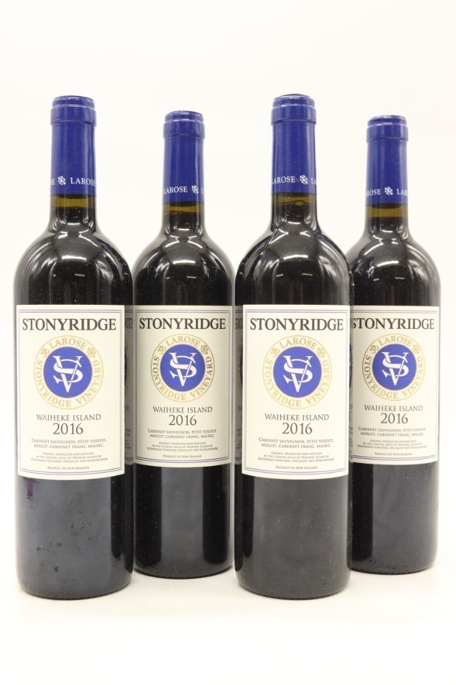 (4) 2016 Stonyridge Vineyard Larose, Waiheke Island [JR17]