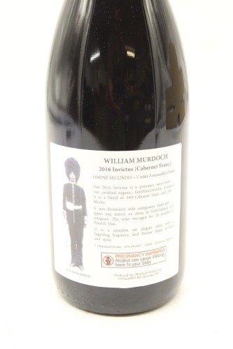 (1) 2016 William Murdoch Wines Invictus, Gimblett Gravels