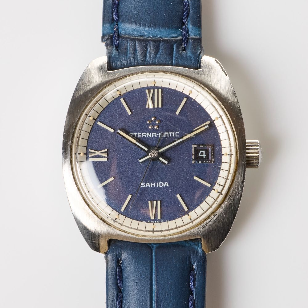 Stainless Steel, 26mm Eternamatic Sahdia Ladies Automatic Wristwatch ...