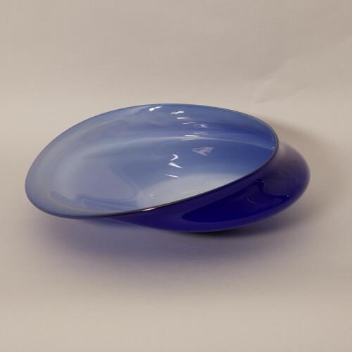 A Very Large Andrew Williams Glass Bowl