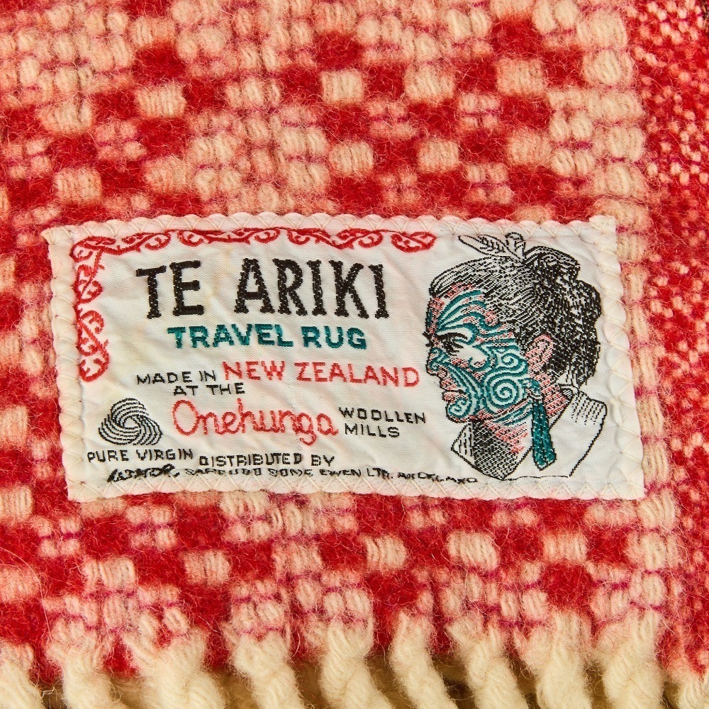 A Te Ariki Onehunga Travel Rug Made in New Zealand