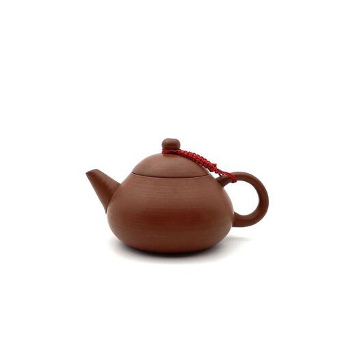 Two Chinese Red Clay Teapots