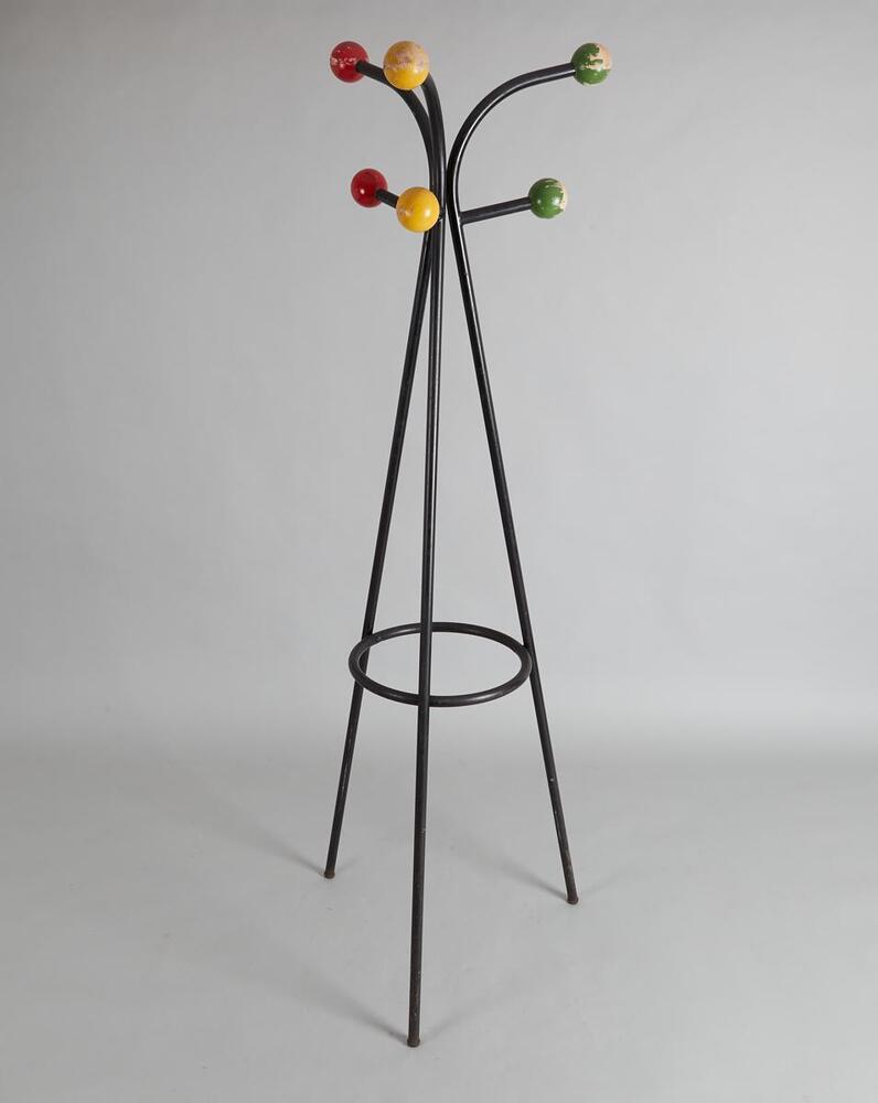 A Vintage French Atomic Clothes Rack