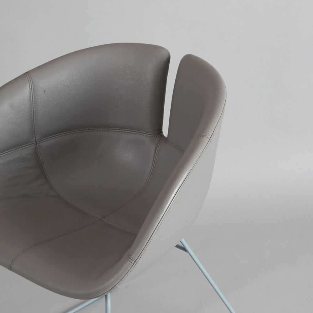 A Pair of 'Fjord' Tub Chairs by Moroso