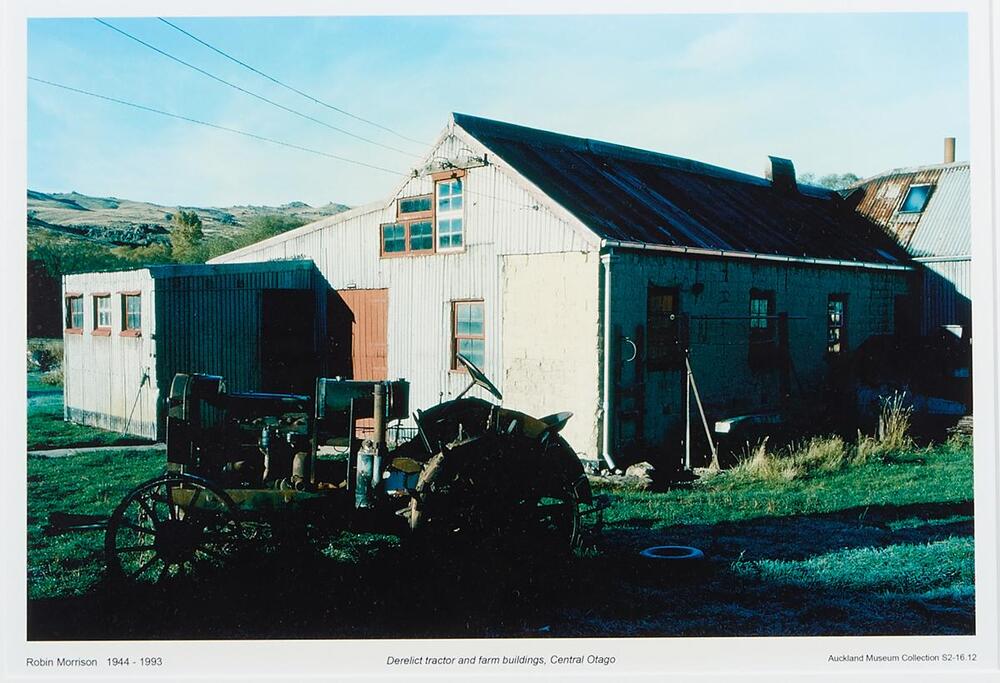 ROBIN MORRISON Derelict Tractor and Farm Buildings, Central Otago