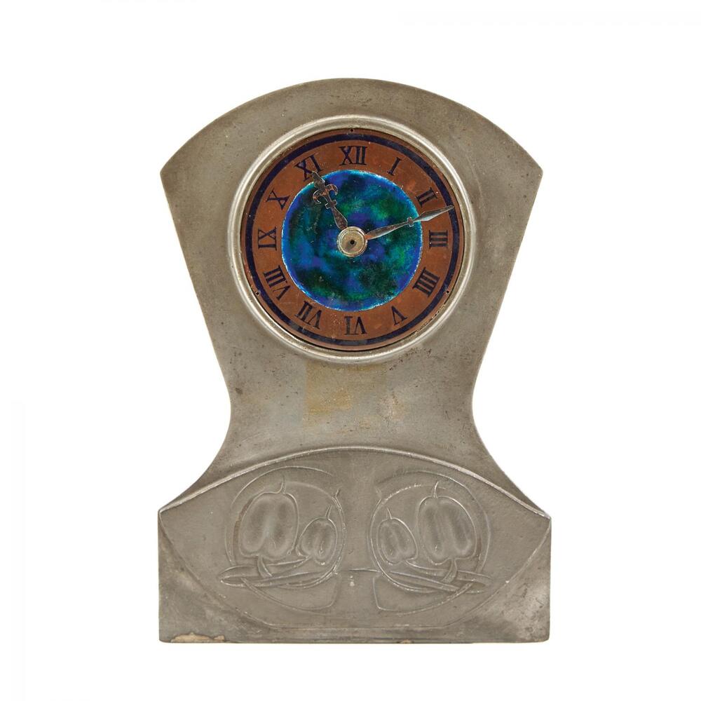 An Archibald Knox Designed for Liberty's Tudric Pewter Enamel and ...