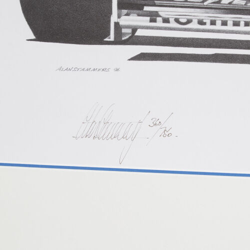 Damon Hill by Alan Stammers