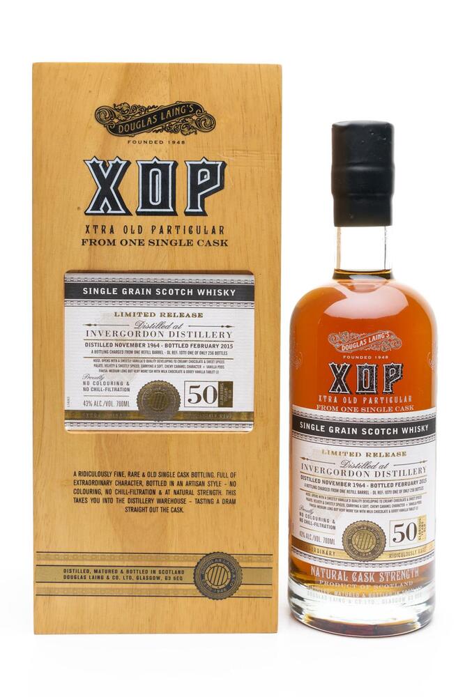 (1) 1964 Douglas Laing Xtra Old Particular Invergordon 50 Year Old ...