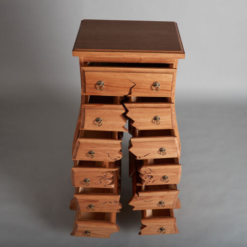A Henk Verhoeff 'Broken Drawer' Chest