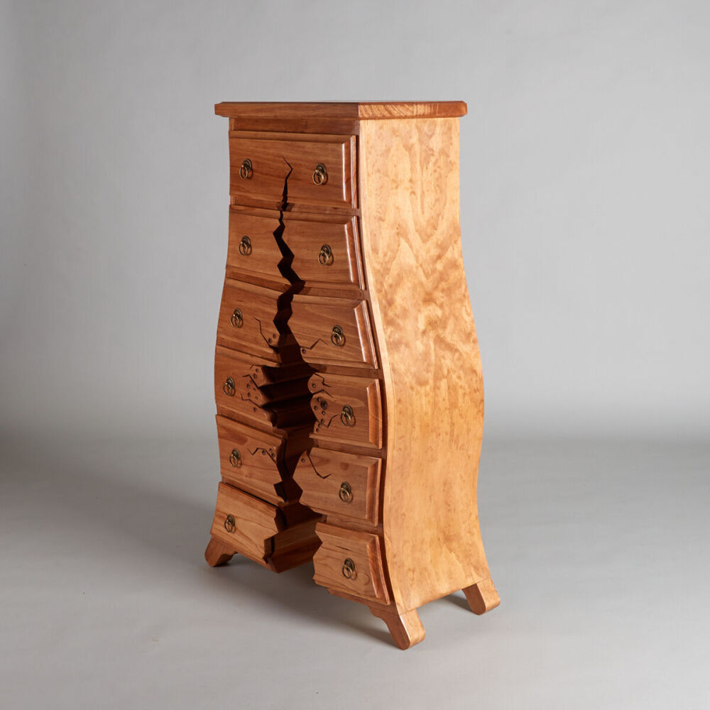 A Henk Verhoeff 'Broken Drawer' Chest