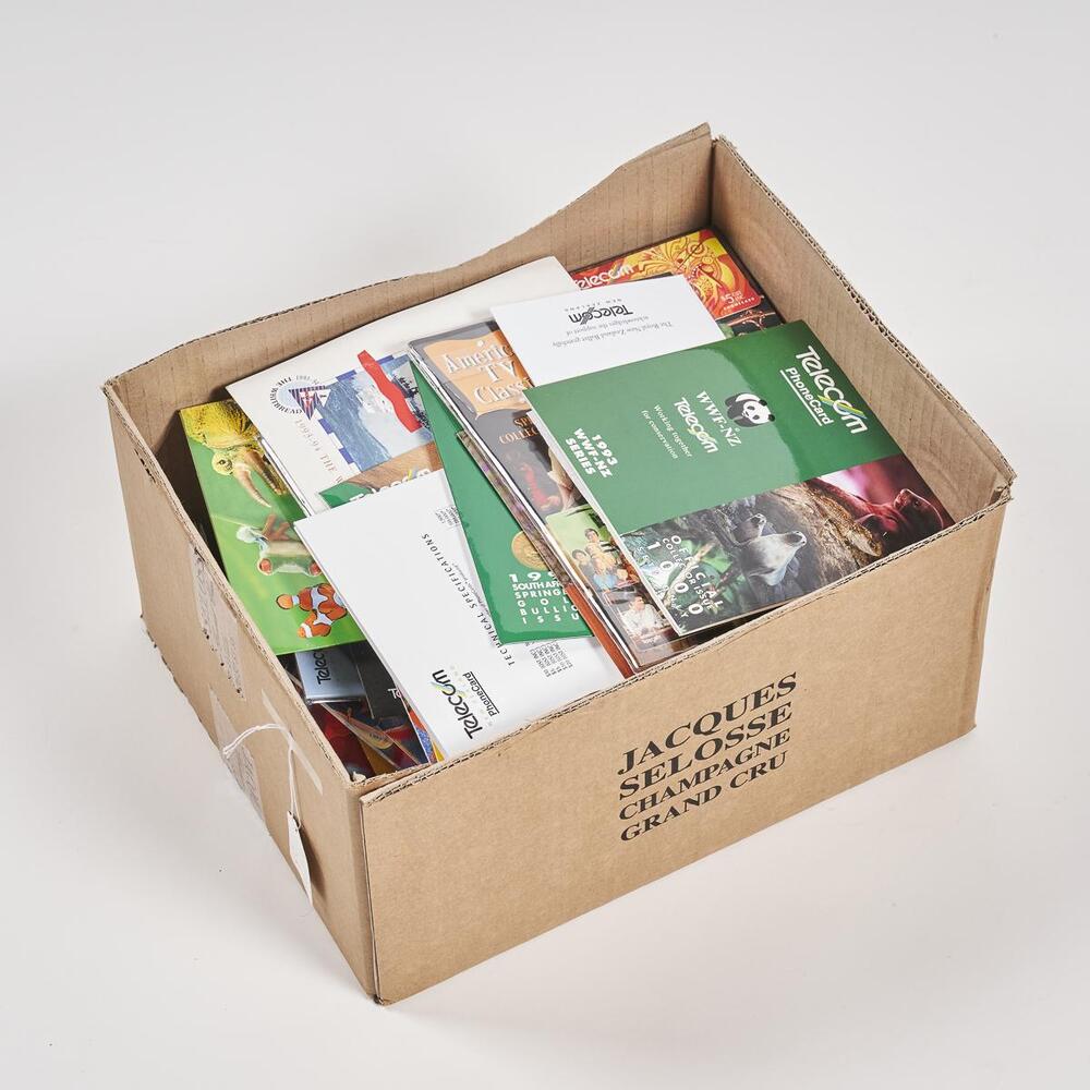 A Box Lot of Collectable Telecom NZ Phone Cards