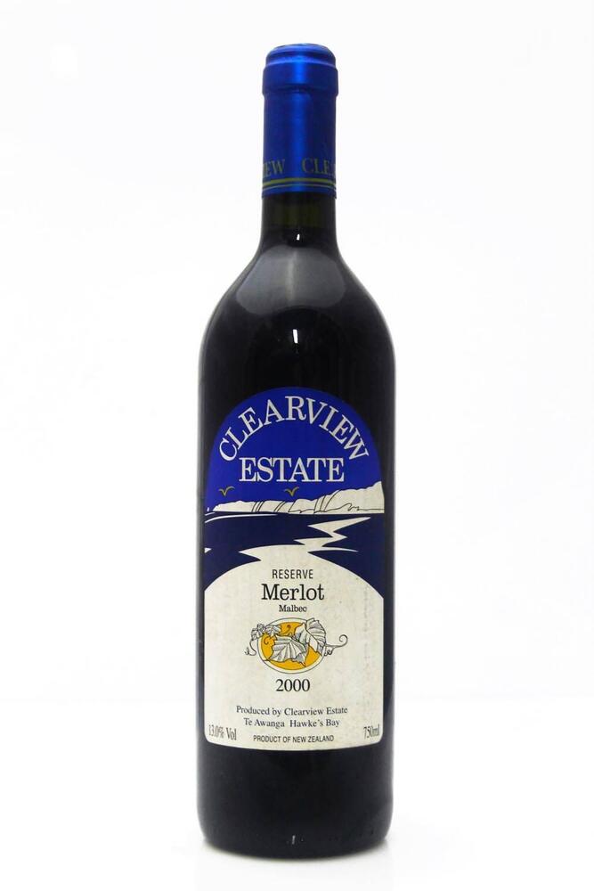 (1) 2000 Clearview Estate Reserve Merlot