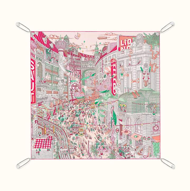 Hermès Scarf Display Set