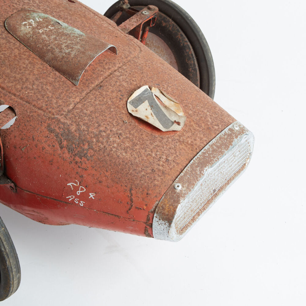 A Vintage Triang Grand Prix Pedal Car