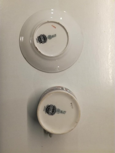 A Royal Doulton Maori Ware Cup & Saucer