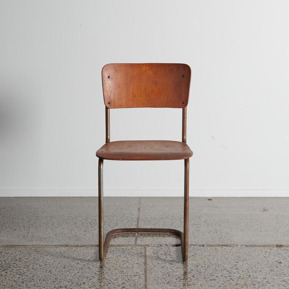 A Vintage Factory Chair