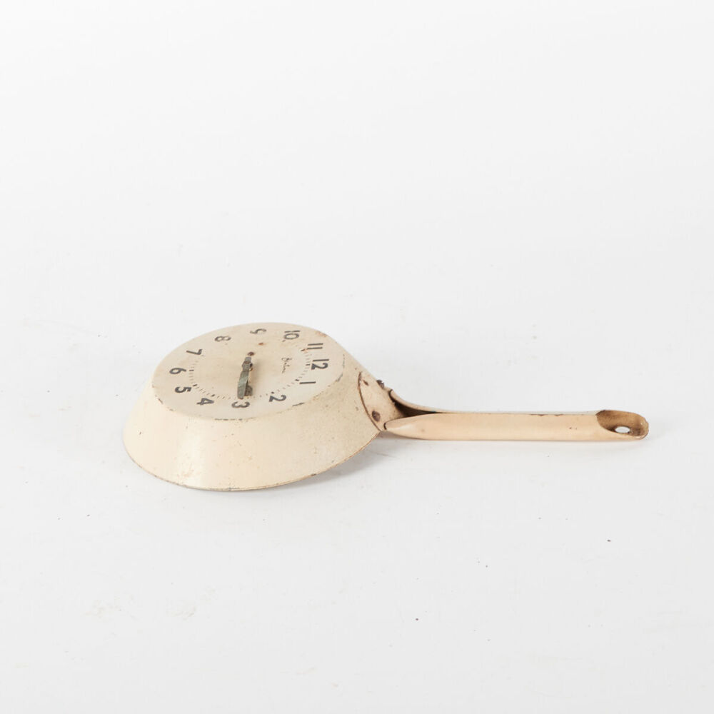 A Frying Pan Clock By John D Francis Ltd