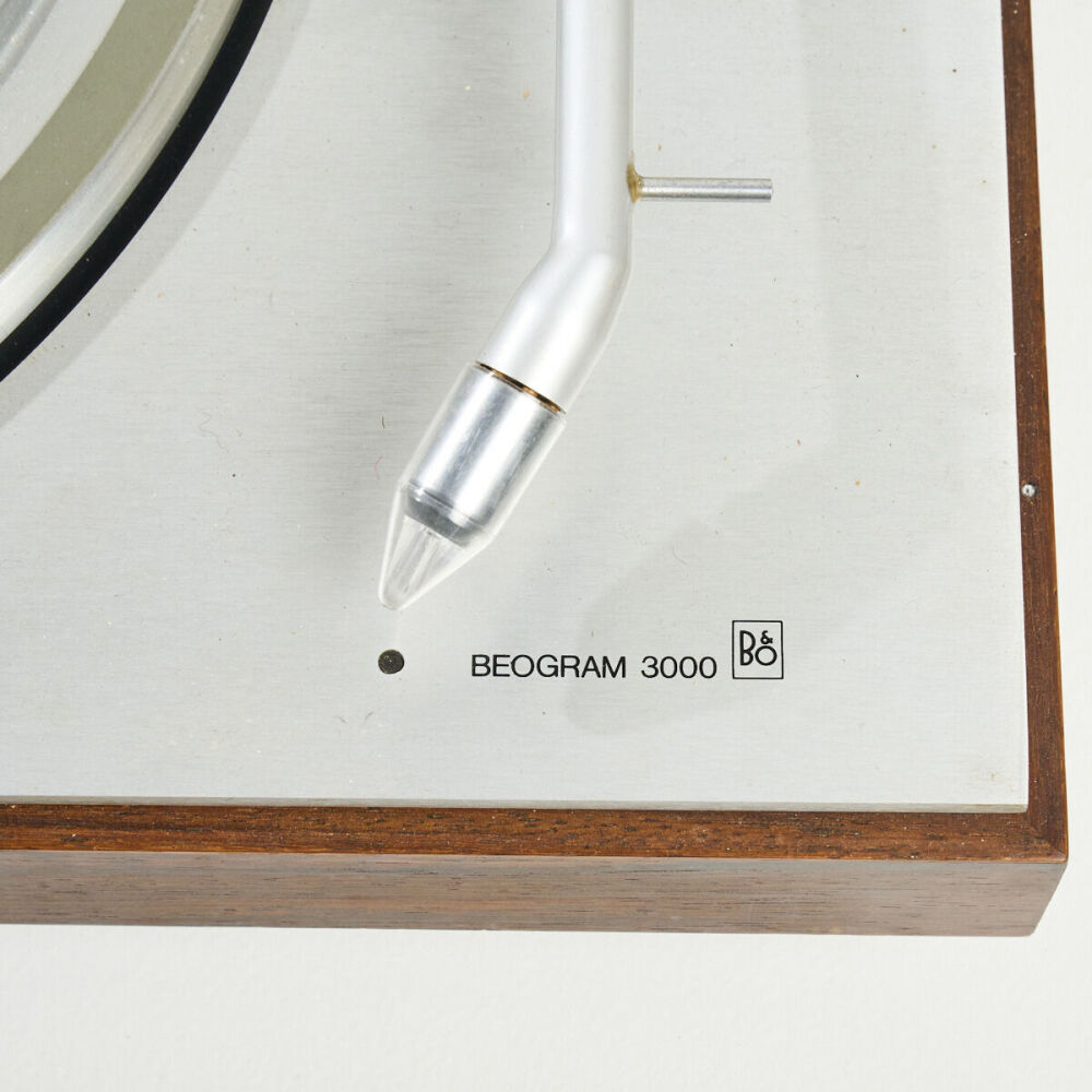 A Bang & Olufsen Beogram 3000 Rosewood Base Turntable
