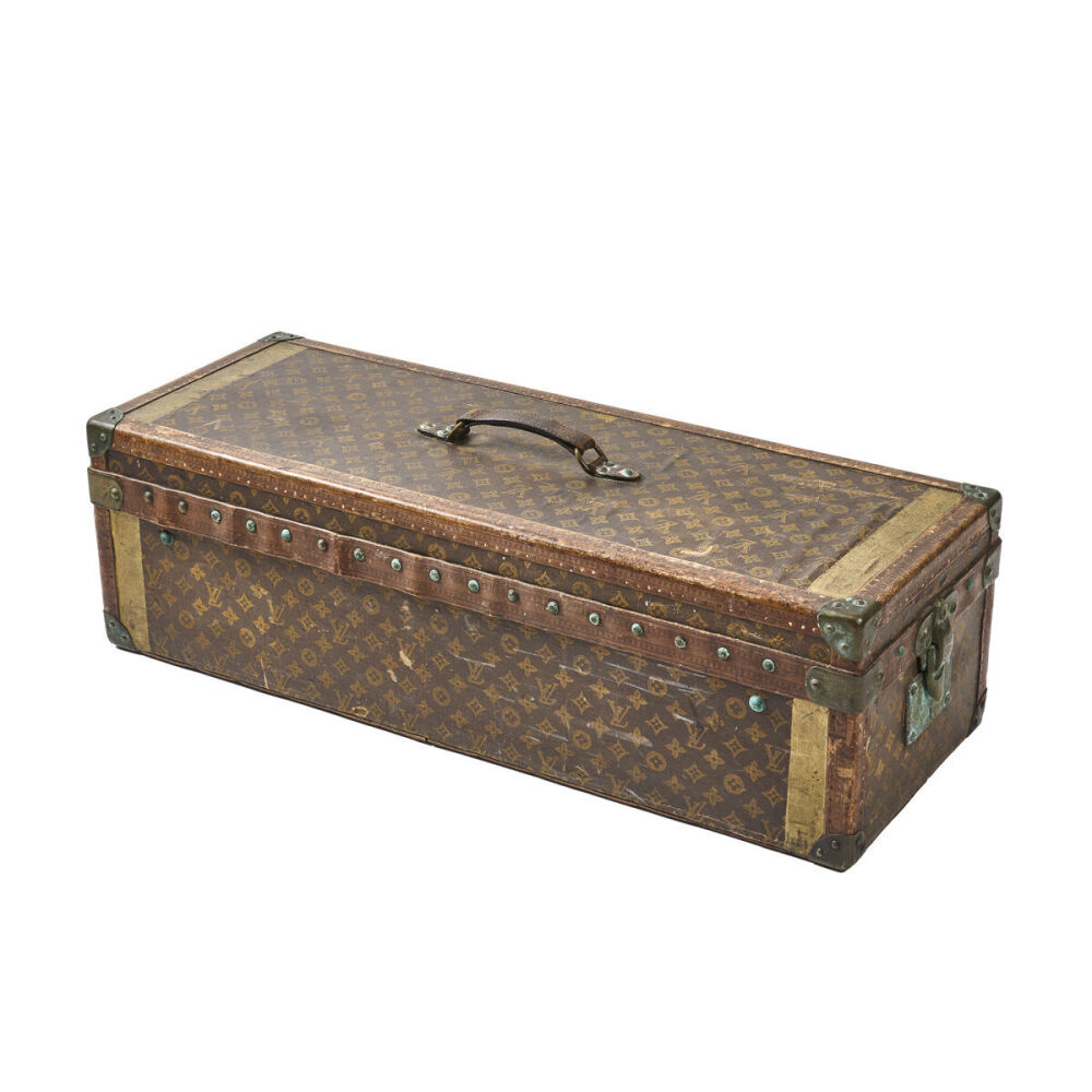 A Rare, Louis Vuitton Encyclopaedia Britannica Library Trunk, circa 1911