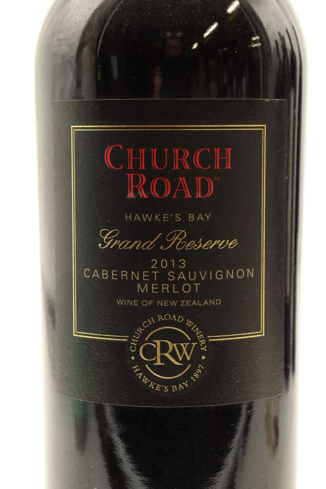 (1) 2013 Church Road Grand Reserve Cabernet Merlot, Hawkes Bay [BC95]