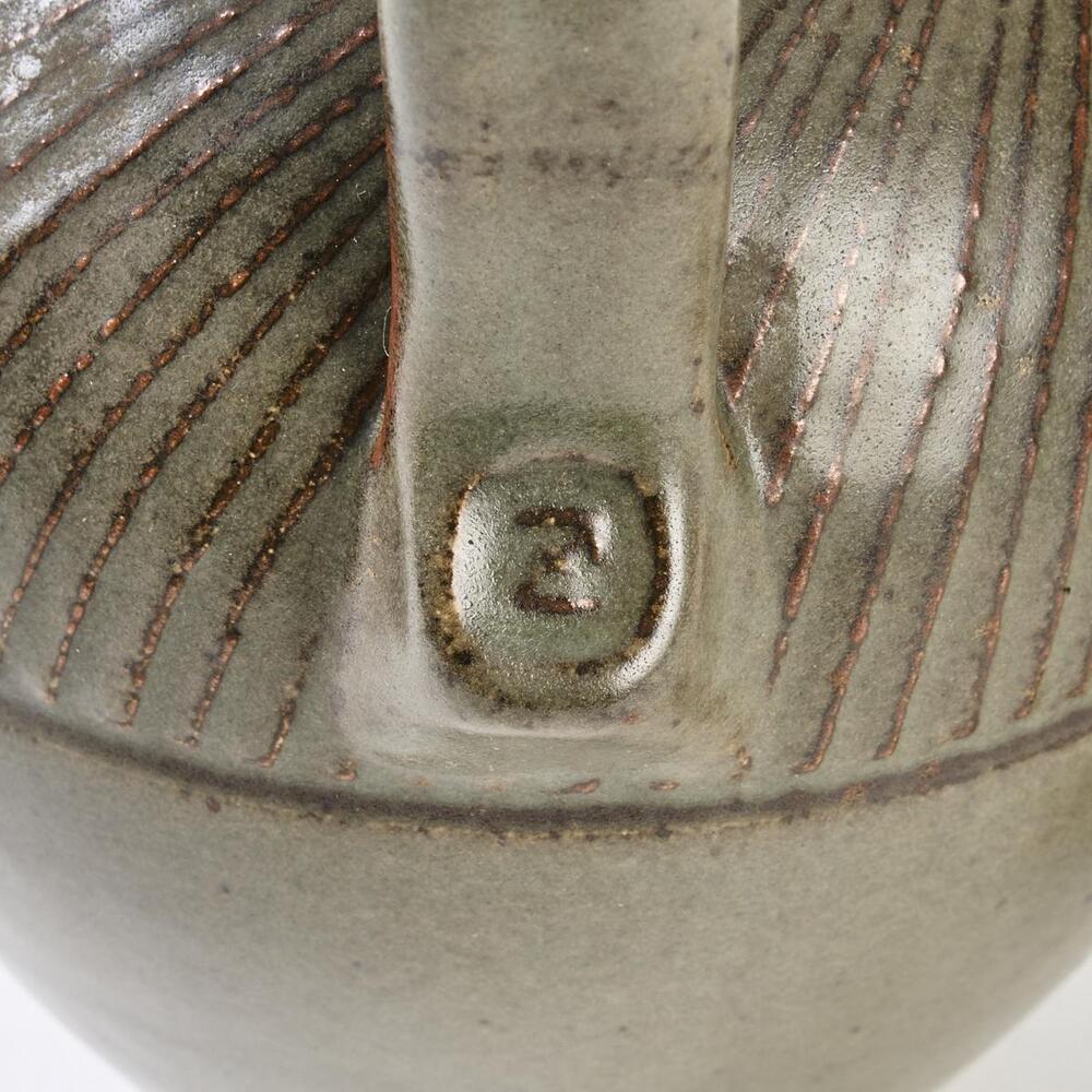 A Studio Pottery Flagon