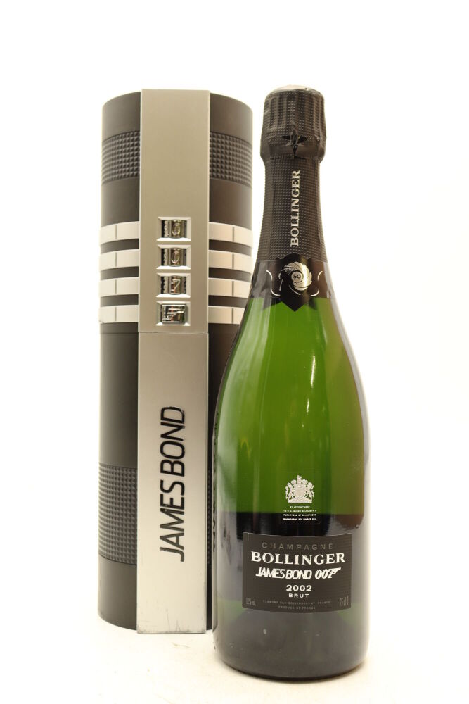 (1) 2002 Bollinger La Grande Annee Brut 'James Bond 007' Edition, Champagne (GB)