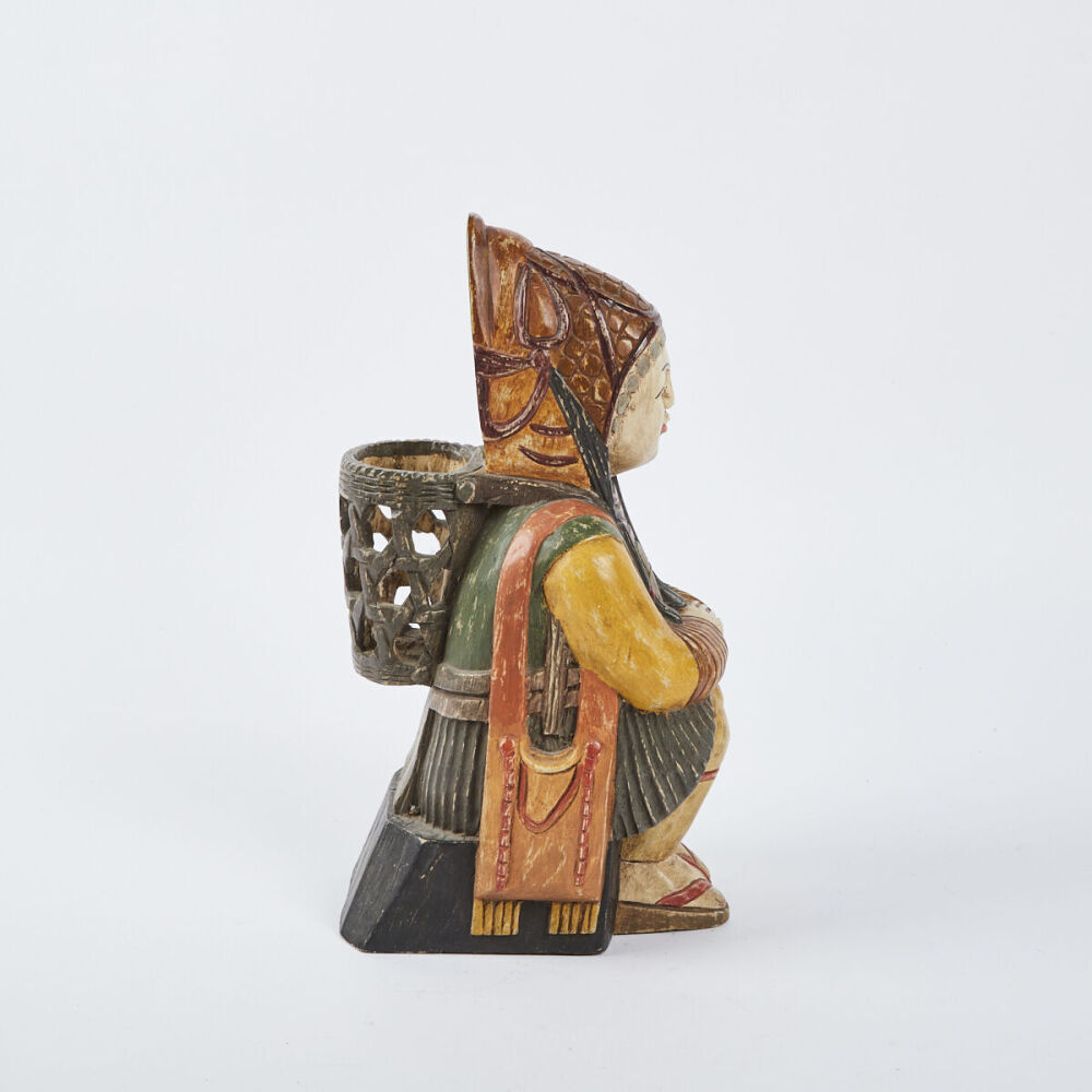 A Traditional Costume Statue Doll