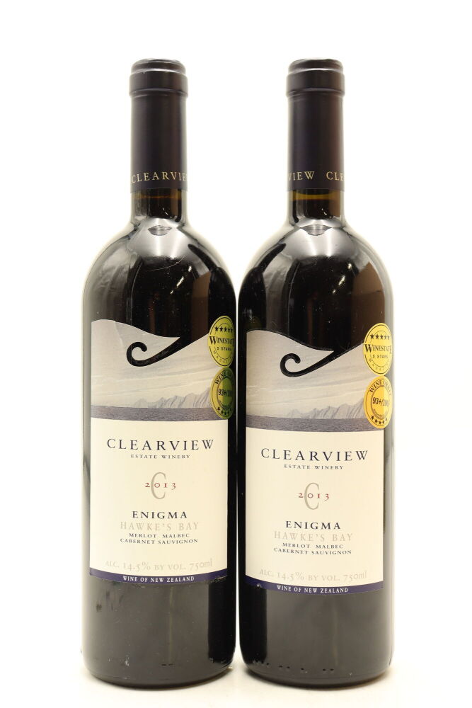 (2) 2013 Clearview Estate Enigma, Hawke's Bay