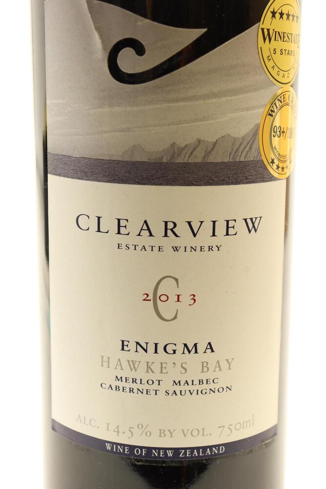 (2) 2013 Clearview Estate Enigma, Hawke's Bay