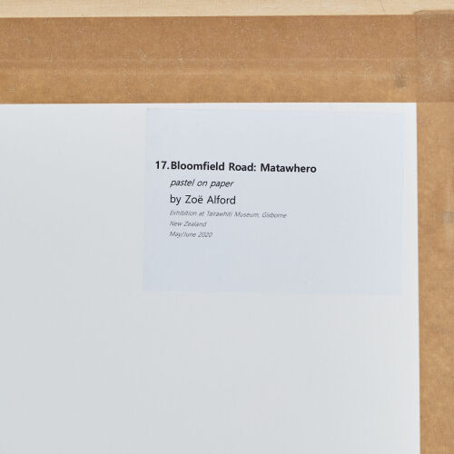 ZOE ALFORD Bloomfield Road, Matawhero