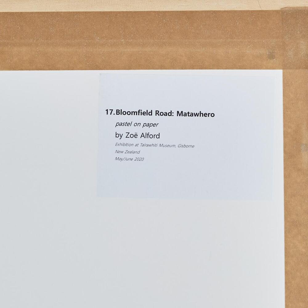 ZOE ALFORD Bloomfield Road, Matawhero