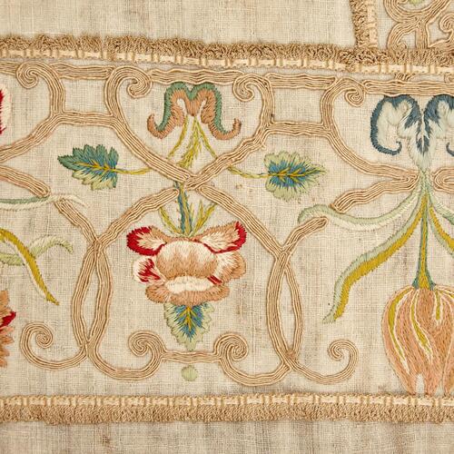 A Rare Mid-18th Century English Altar Frontal (Antependium)