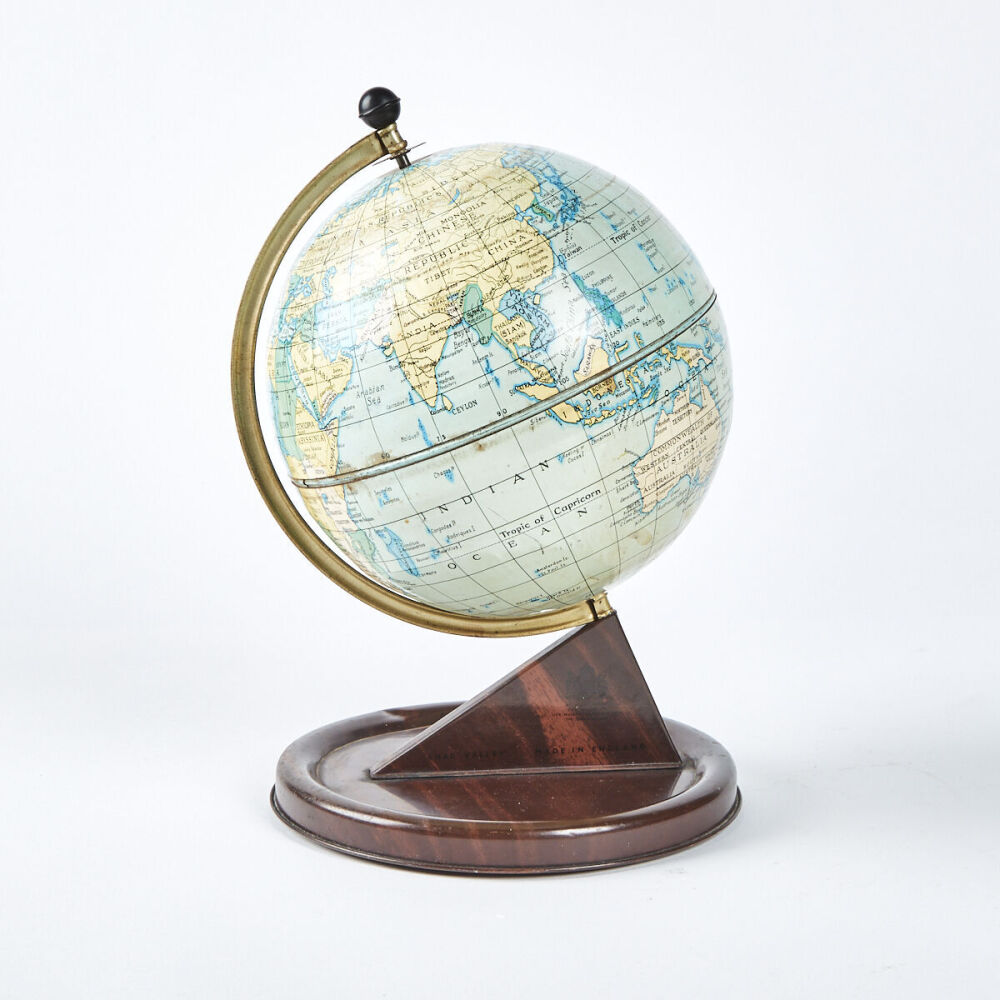 A 1920s Tin World Globe By Chad Valley England